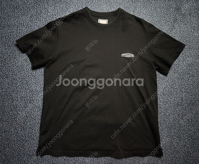 우영미22SS 백로고 반팔 48 블랙 100 | 기타 수입명품 | 중고나라