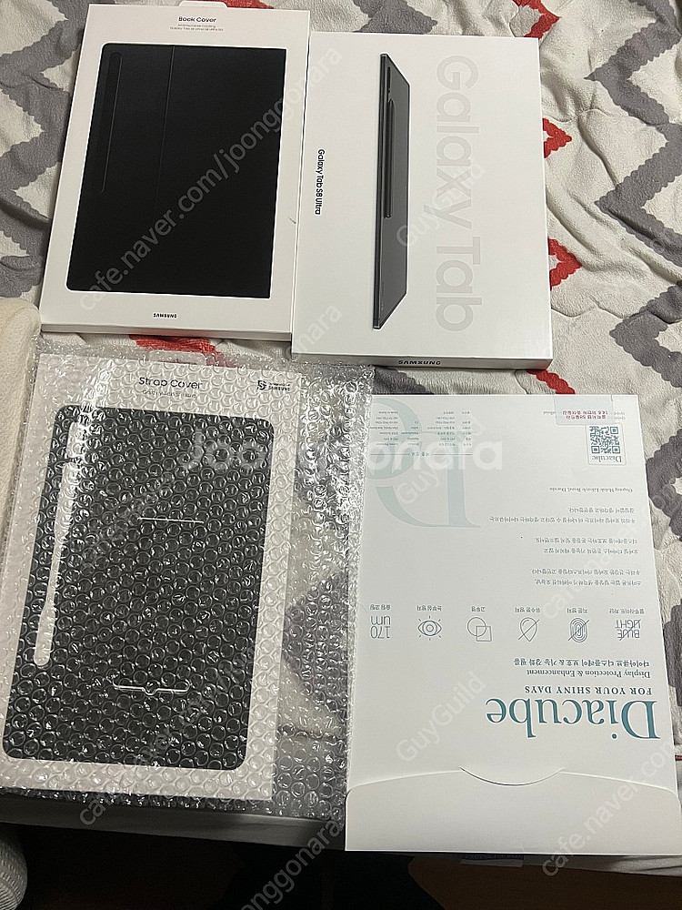 갤럭시탭 S8 울트라 WIFI 512 풀박스 및 북커버... | 태블릿PC | 중고나라