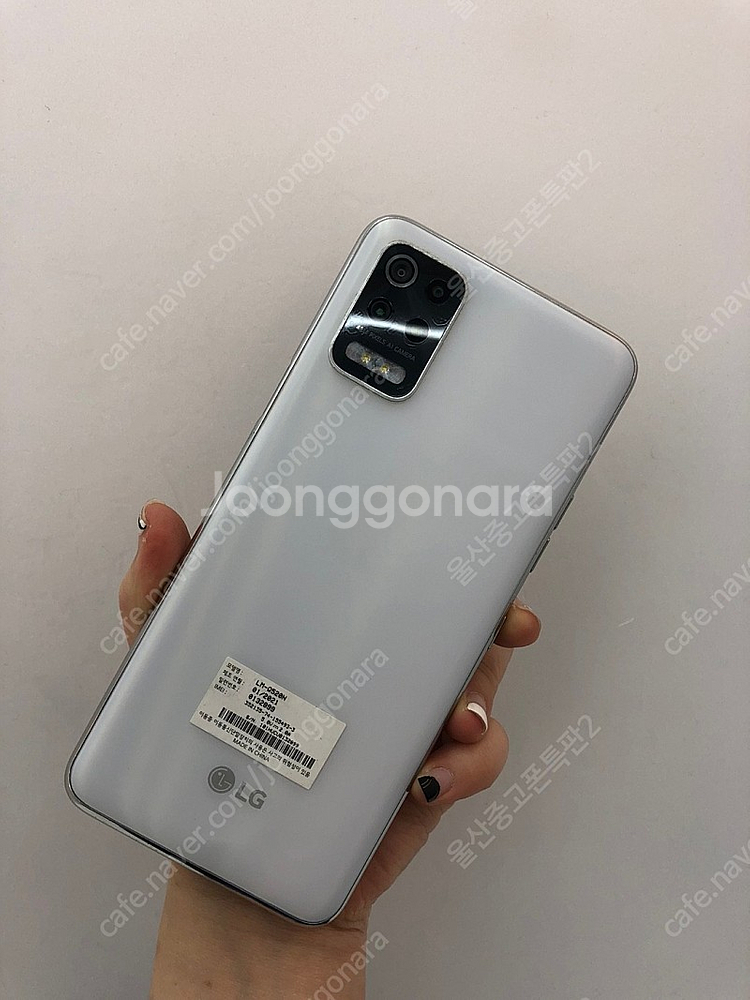 95454 무잔상 LG Q52(Q520) 화이트 64G... | 스마트폰 | 중고나라