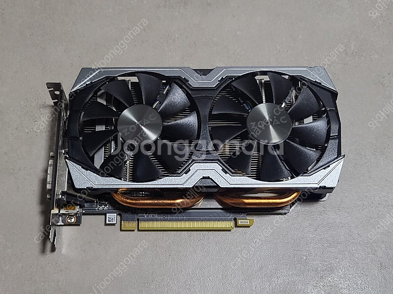 조탁 GTX1060 6G 그래픽카드 [90,000원] | CPU/메인보드 | 중고나라