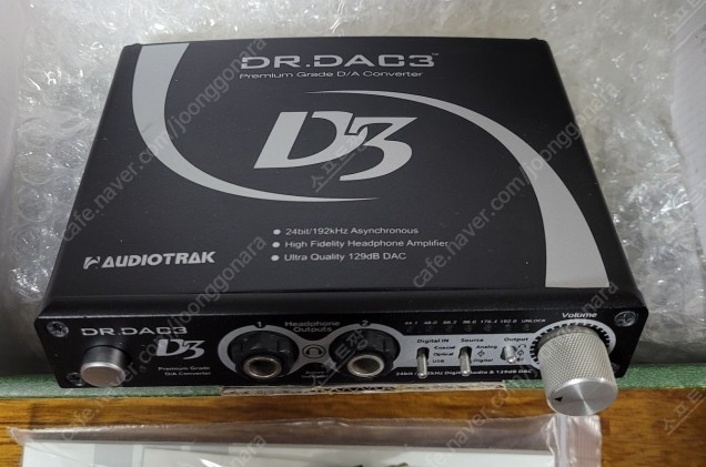 DAC 국산 오디오트랙 DR.DAC3 판매합니다. | 오디오/홈시어터 | 중고나라