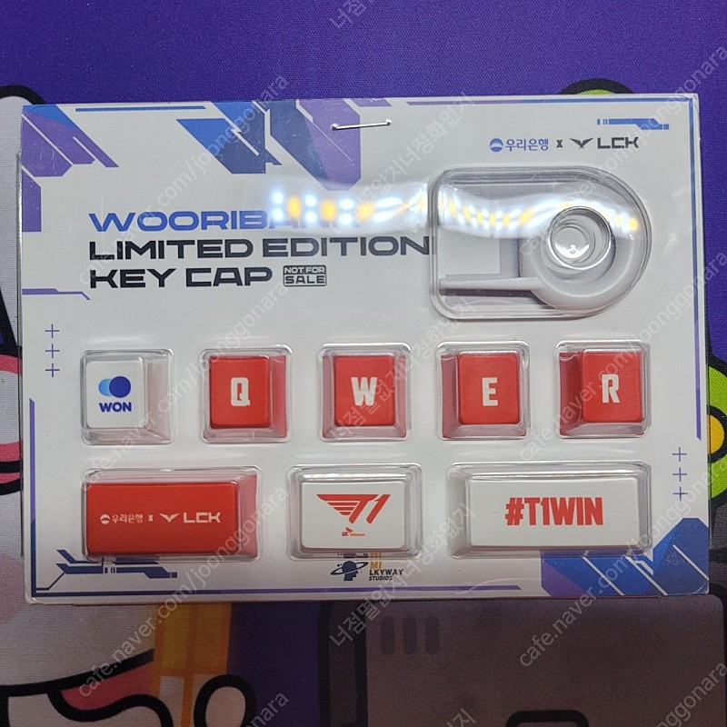 우리은행 LCK T1 티원 키캡 | 키보드/마우스/스피커 | 중고나라