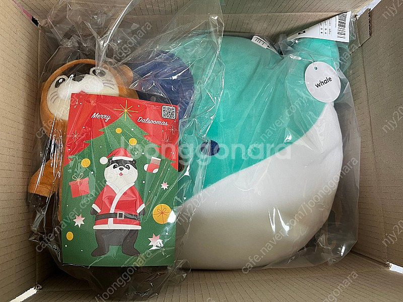 네이버 웨일 쿠션 삼성전자 루돌프 달수 인형 키덜트 중고나라
