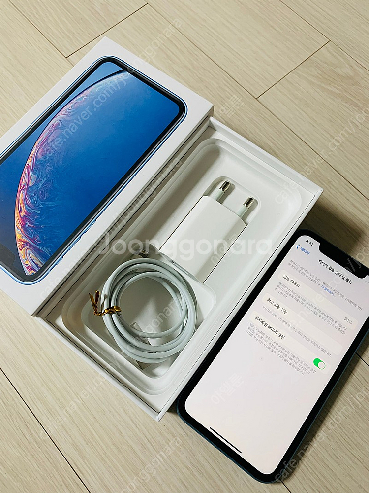 아이폰XR 128G 배터리성능90 | 스마트폰 | 중고나라