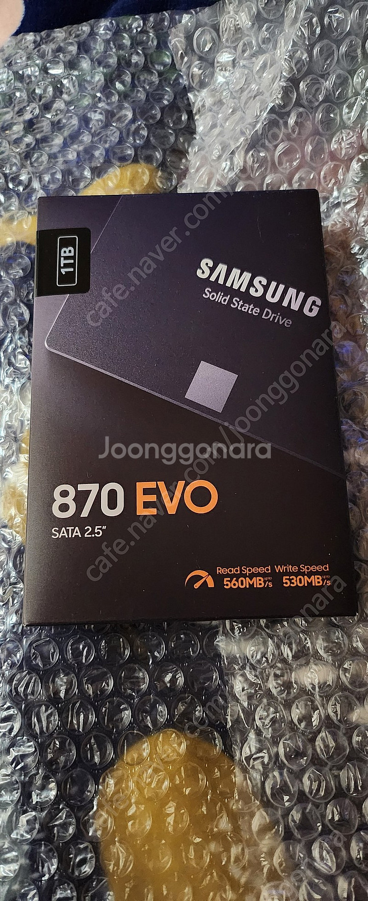 삼성 870evo 1tb 세제품 | HDD/SSD/ODD | 중고나라