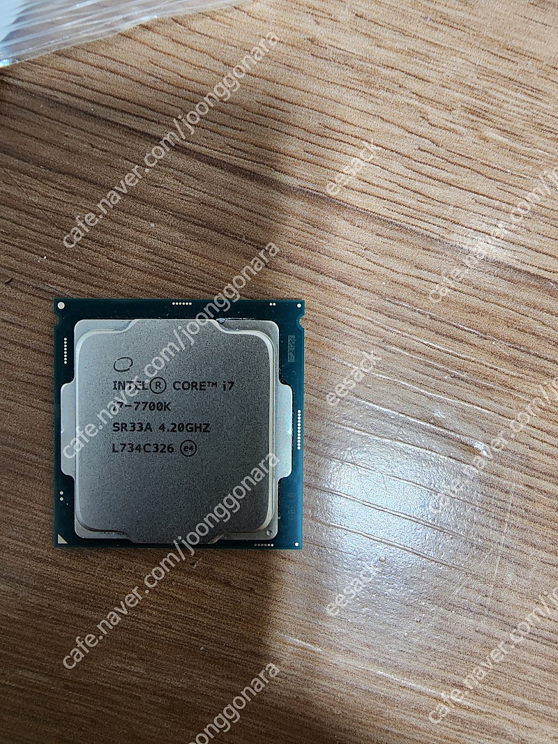 i7 7700k, intel cpu | CPU/메인보드 | 중고나라