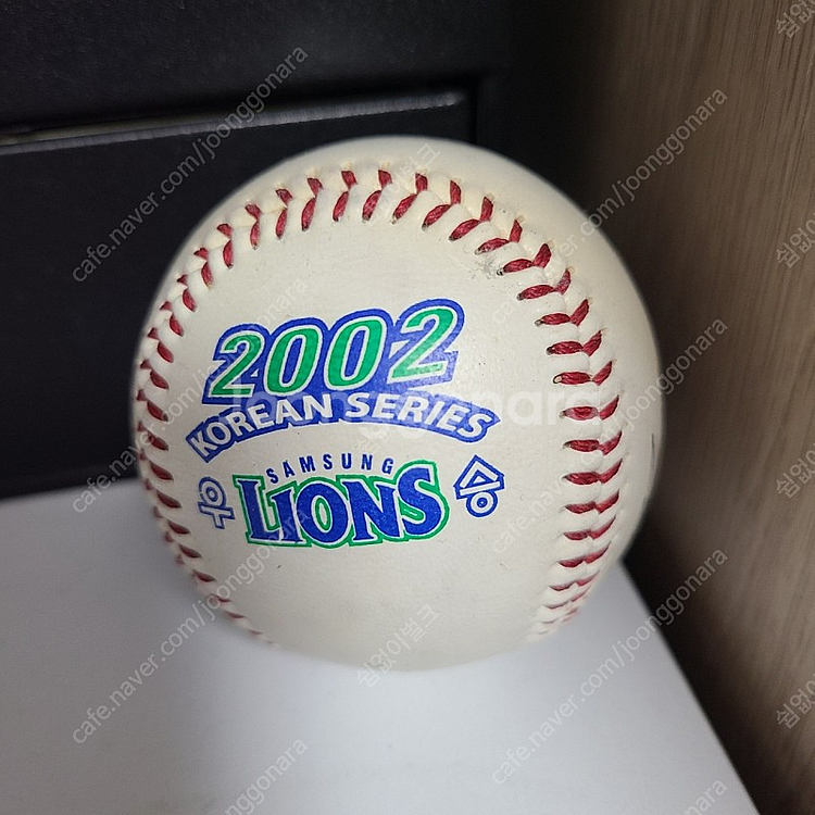 2002 삼성라이온즈 마해영 사인볼 | 야구의류/야구화 | 중고나라