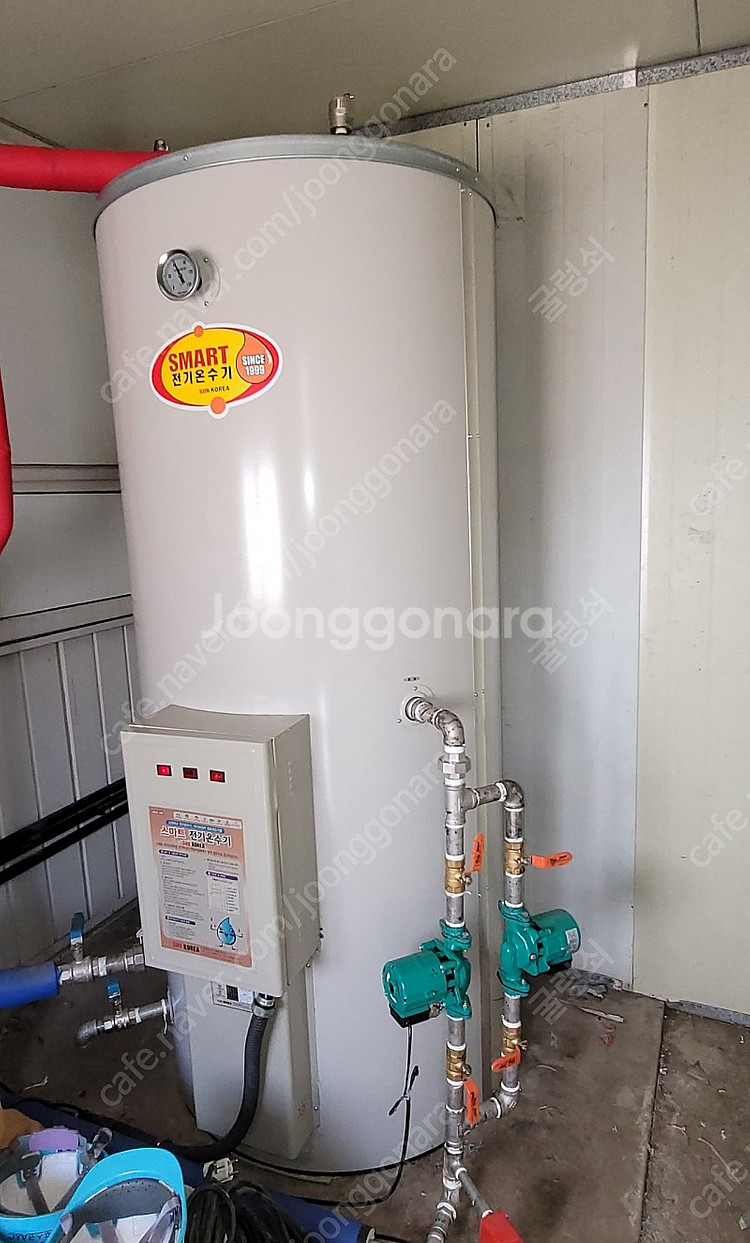 전기온수기 1000리터 10KW 380V | 에어컨 | 중고나라