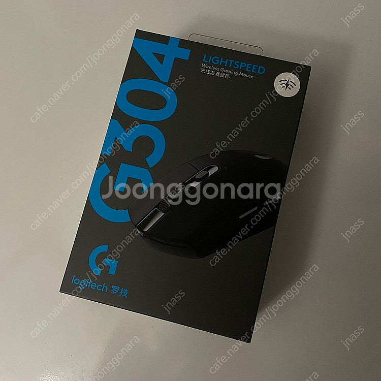 단순개봉 로지텍 G304 여분 피트 2매 키보드마우스스피커 중고나라