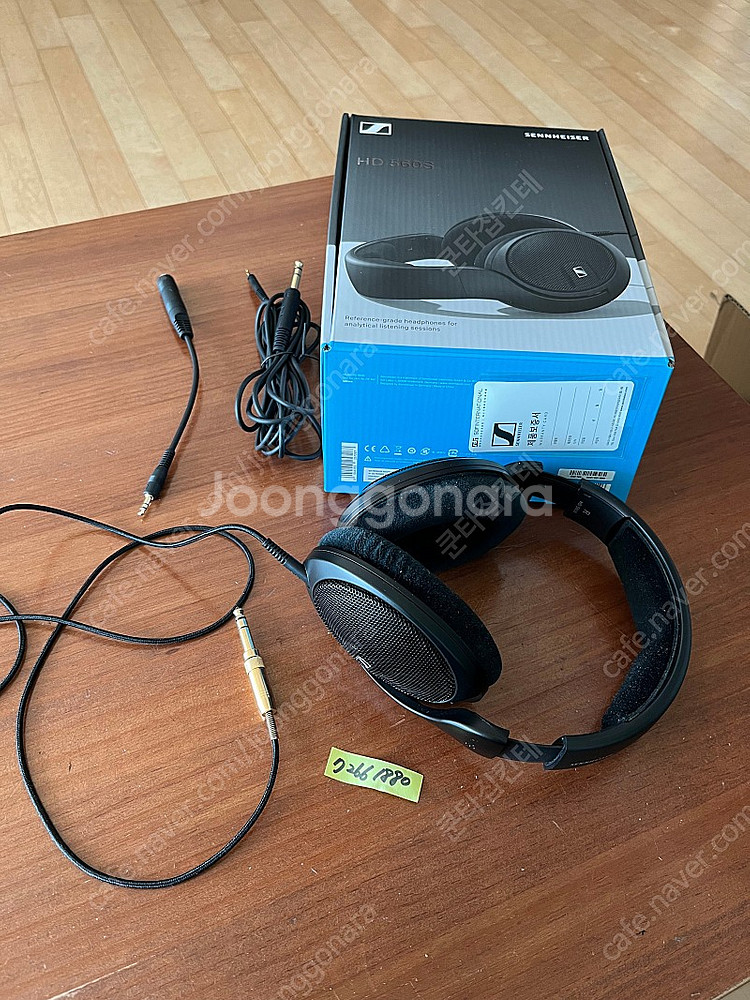 젠하이저 Hd560s 헤드폰 풀박 커스텀 케이블 이어폰헤드폰 중고나라