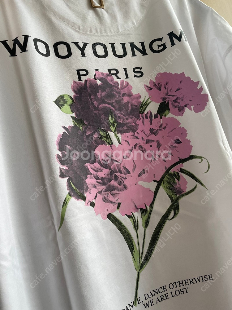 우영미 21ss 역작 플라워 롱슬리브 팝니다 솔리드옴므... | 남성의류 | 중고나라