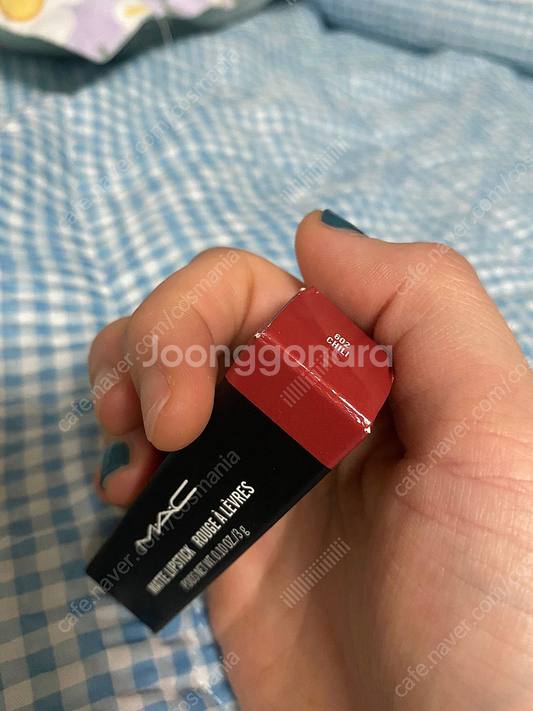 새상품 맥 칠리 립스틱 택포 18 치크하이라이터쉐딩 중고나라