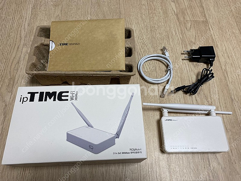 유무선공유기 ipTime N2 plus-i 판매합니다. | 키보드/마우스/스피커 | 중고나라