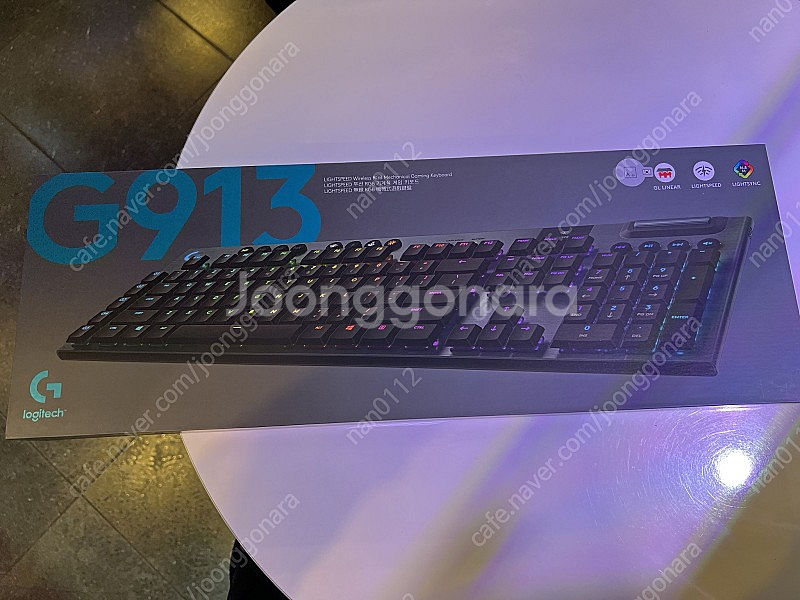로지텍G G913 Wireless 미개봉 새상품 | 키보드/마우스/스피커 | 중고나라