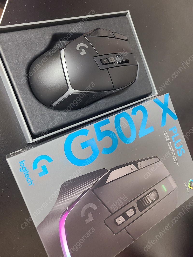 로지텍 g502x plus 팝니다 | 키보드/마우스/스피커 | 중고나라