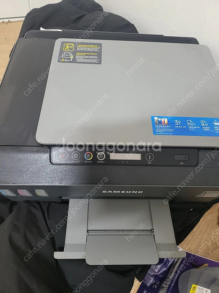 삼성 복합기 SL-T1670 미사용 잉크 포함 택포 7... | 키보드/마우스/스피커 | 중고나라