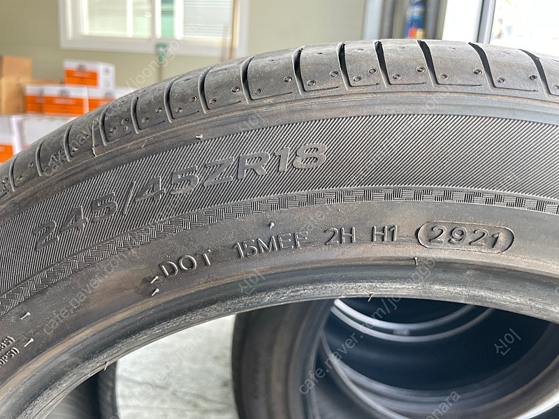 한국타이어 벤투스 S2AS 245 45 18 중고 4개... | 휠/타이어 | 중고나라