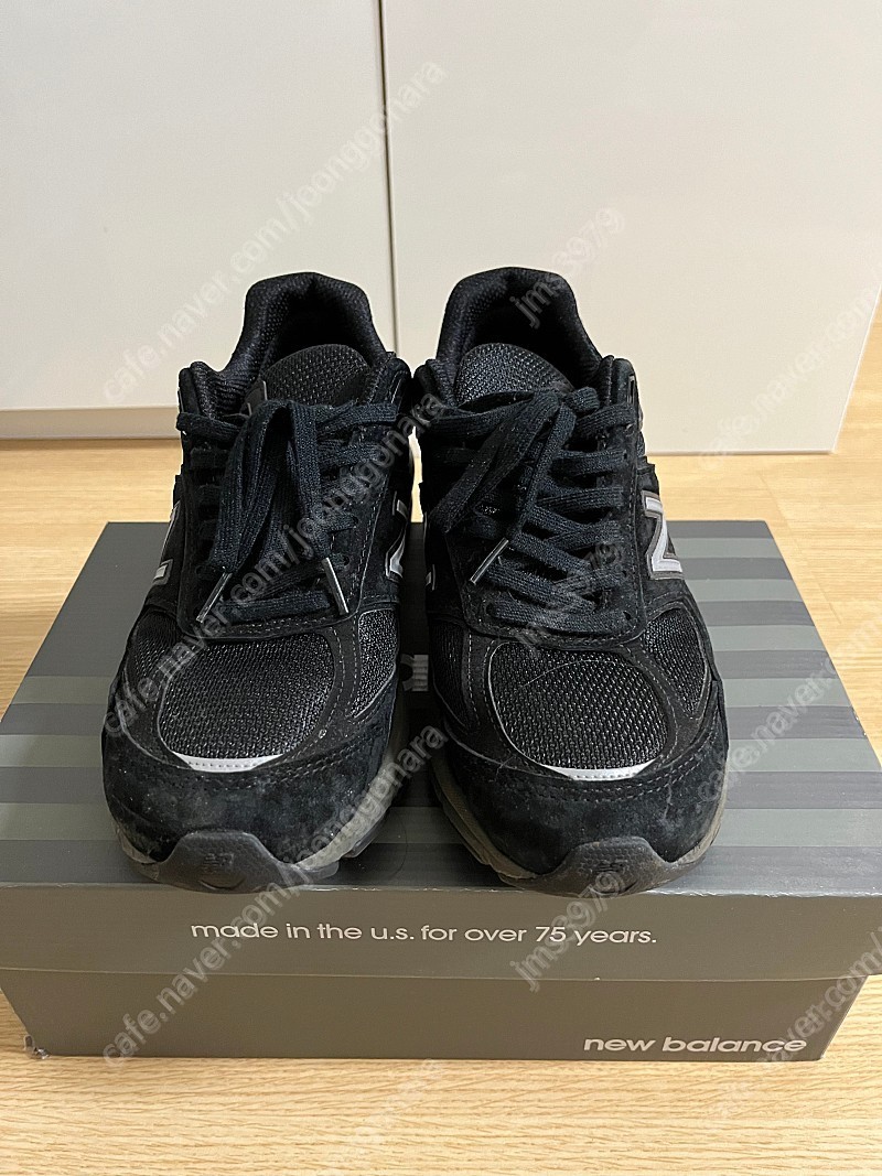 뉴발란스990 v5 블랙 265mm | 남성의류 | 중고나라