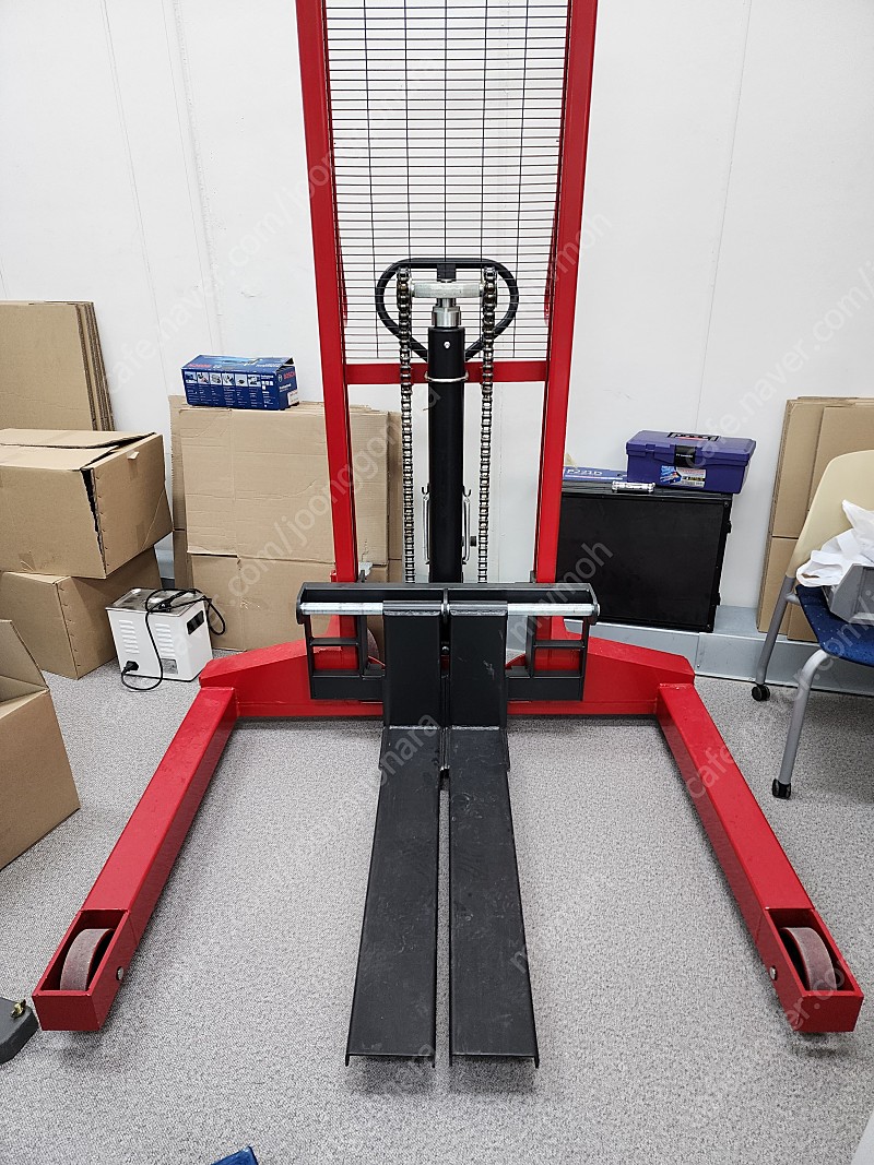 UDT 1톤 스태커 수동리프트 수동지게차 FS-1012... | 산업자재 | 중고나라