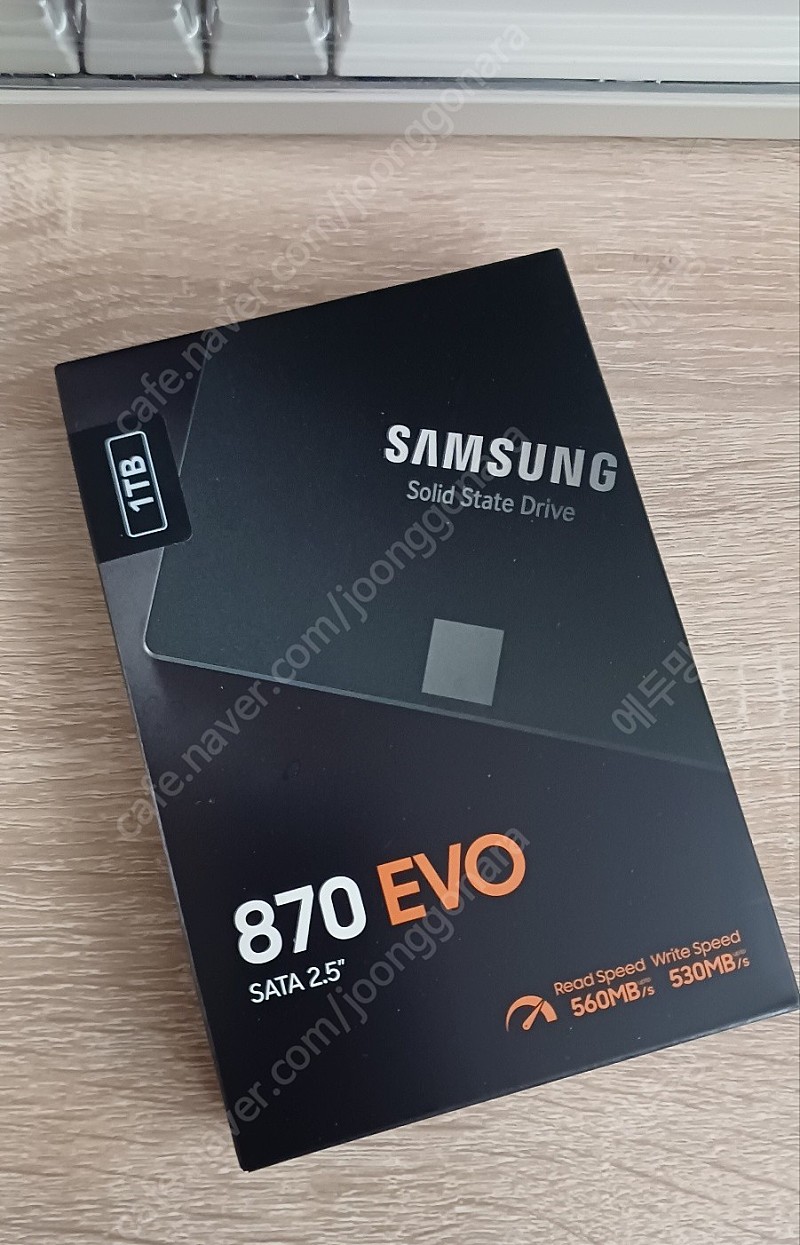 삼성 SSD 870EVO 1TB 신품 | HDD/SSD/ODD | 중고나라