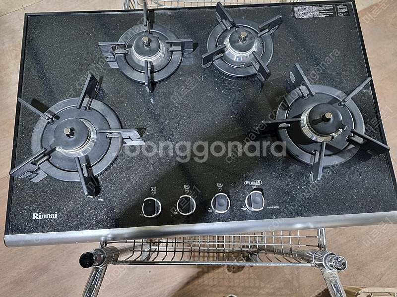 린나이 RBR-P4400 빌트인 와이드 4구 가스렌지 ... | 냉장고 | 중고나라
