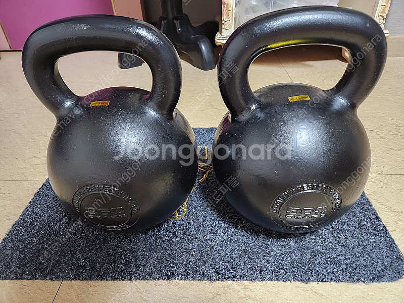sfg 밀리터리 케틀벨 44kg 2개 판매합니다 | 헬스용품 | 중고나라