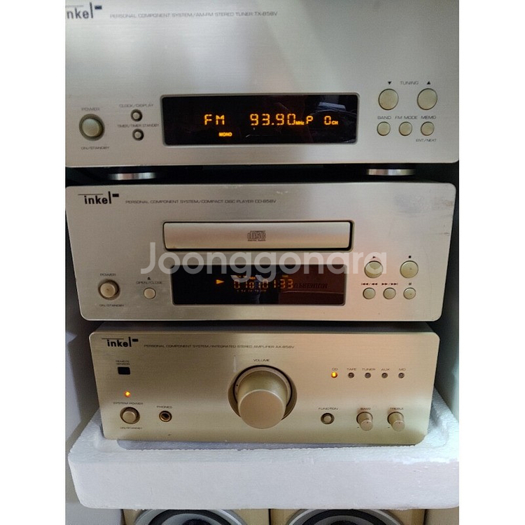 인켈 858V 앰프, 튜너 각개판매 ( Max 80W+... | 오디오/홈시어터 | 중고나라