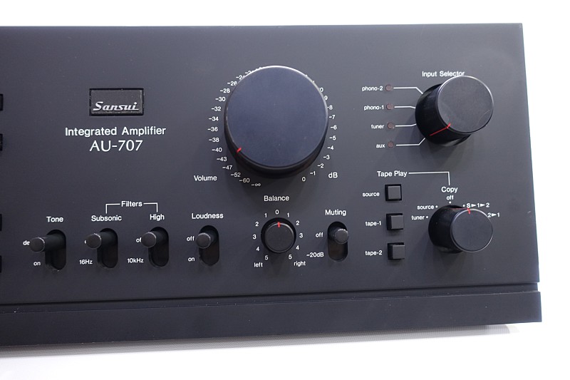 산수이 AU-707 인티앰프(초민트급) | 오디오/홈시어터 | 중고나라