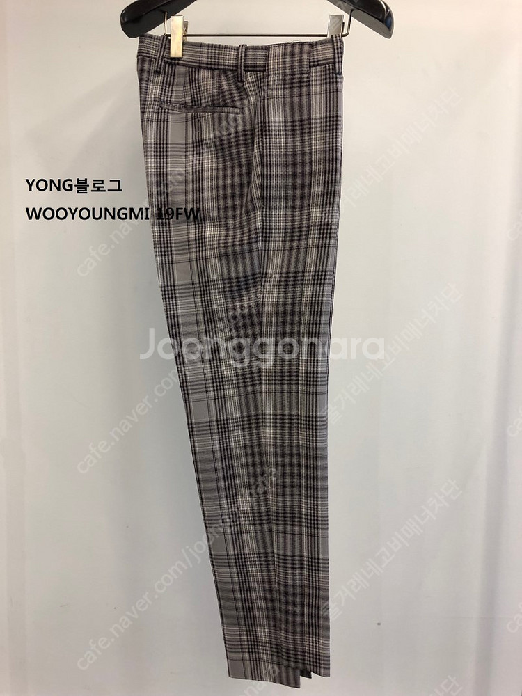 우영미 19fw 체크 셋업 팝니다 솔리드옴므 타임옴므 | 남성의류 | 중고나라