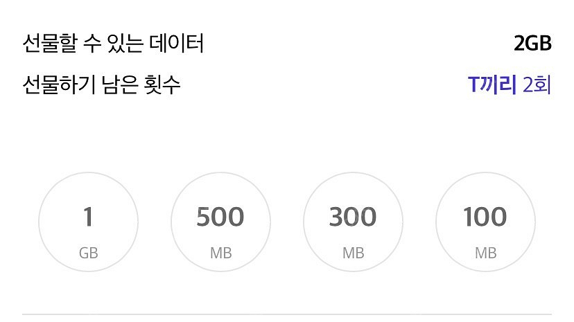 SKT 데이터 2기가 3000원 판매 | 기타 티켓/쿠폰/이용권 | 중고나라