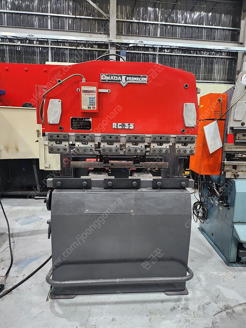 아마다절곡기 RG35 A/B 판매합니다 | 금형공작 | 중고나라