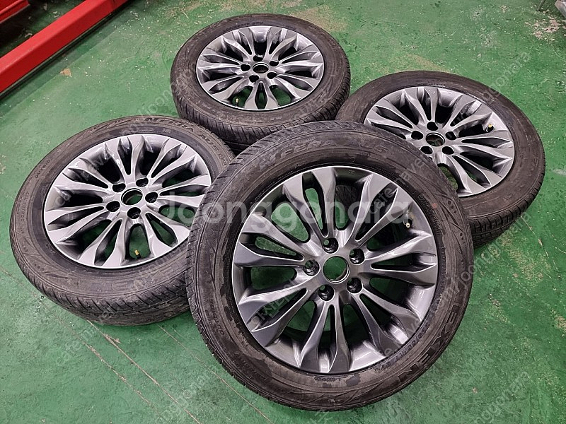 그랜저tg 17인치 럭셔리 휠타이어셋.225/55R17 | 휠/타이어 | 중고나라