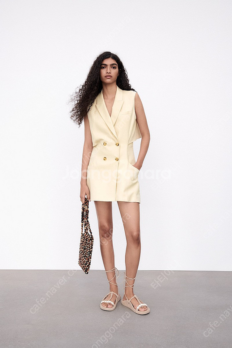 zara 자라 투피스 미니 점프수트 109000-490... | 여성의류 | 중고나라