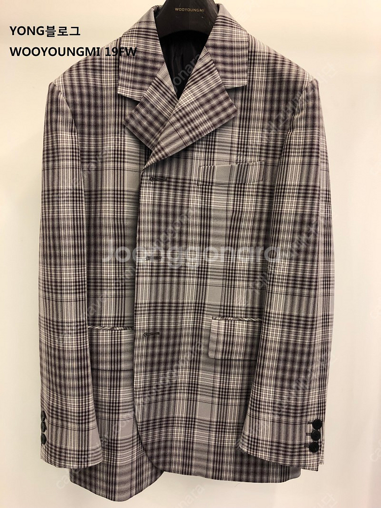 우영미 19fw 체크 셋업 팝니다 솔리드옴므 타임옴므 | 남성의류 | 중고나라