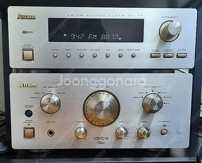 아남 anam aa-77 aa77 앰프 구입원합니다. ... | 오디오/홈시어터 | 중고나라