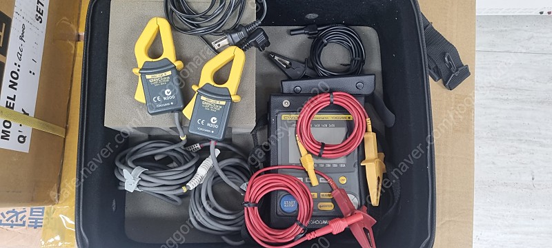 Yokogawa Cw120 휴대용 파워미타 판매합니다 측정공구 중고나라