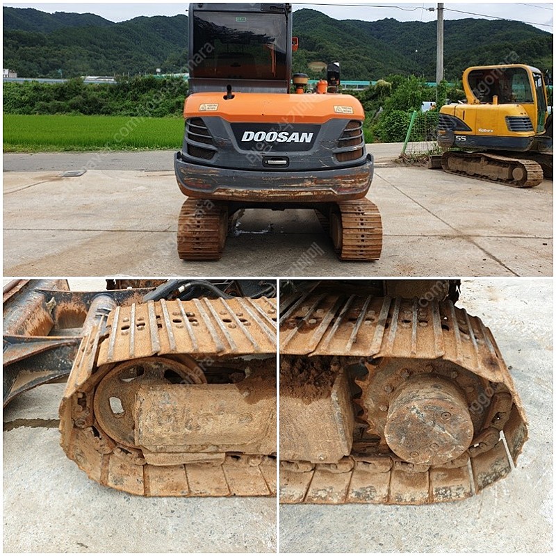 중고굴삭기 포크레인 두산 02 DX55 집게 2016년... | 농기계/농업용공구 | 중고나라