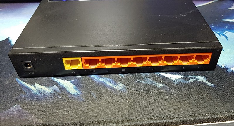 아이피타임 T3008 유선공유기 8포트 기가비트 공유기... | 키보드/마우스/스피커 | 중고나라