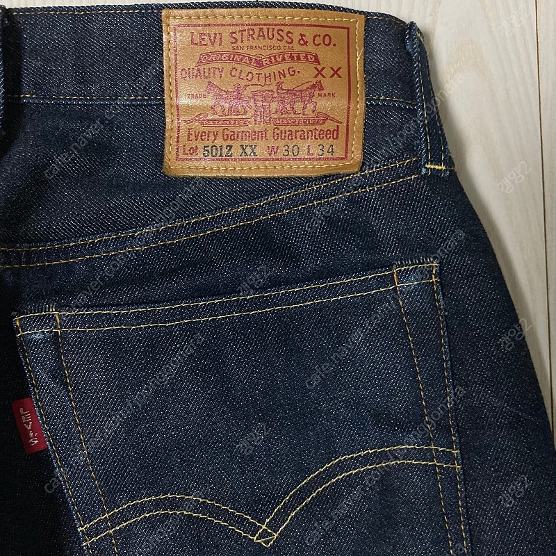 [30] 리바이스 LVC 54501 리지드 셀비지 데님... | 남성의류 | 중고나라