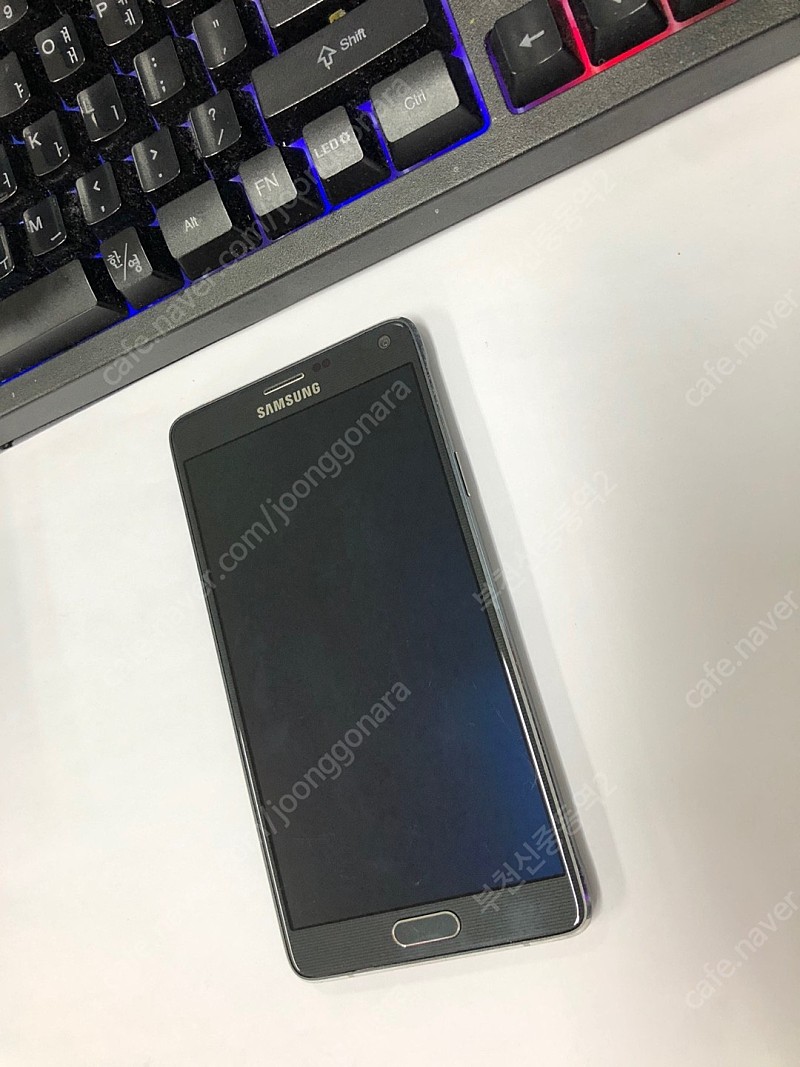 127863 SK 갤럭시노트4S-LTE 블랙 32GB ... | 삼성 | 중고나라