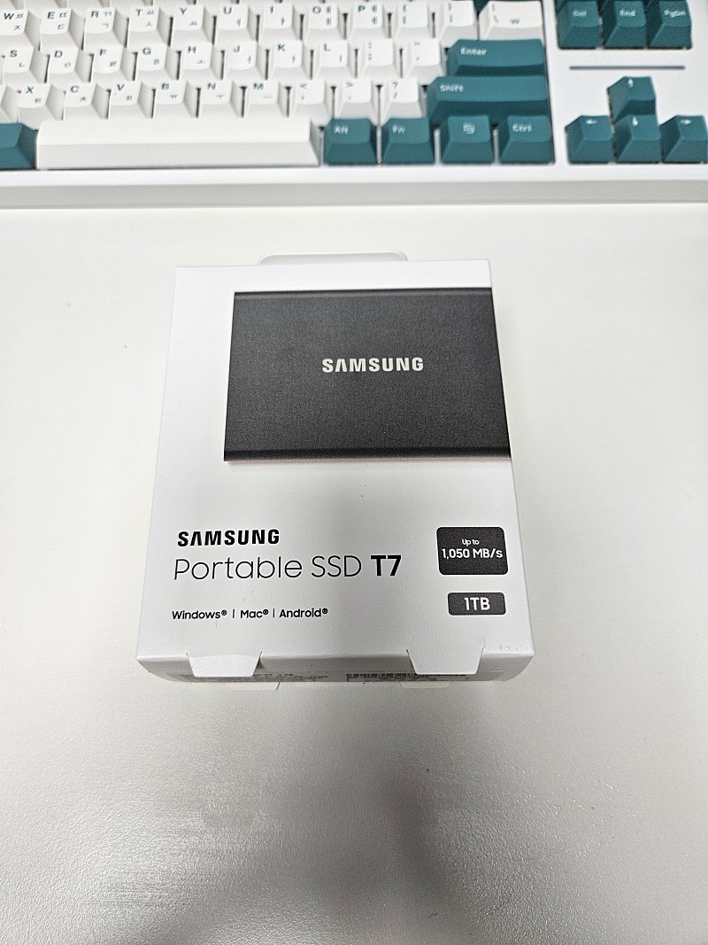 삼성 외장 SSD T7 1테라 미개봉 판매합니다 | HDD/SSD/ODD | 중고나라