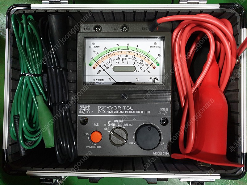 교리츠 고압절연저항계 KYORITSU 3124 | 측정공구 | 중고나라