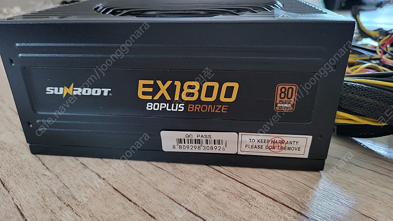 Sunroot EX1800 80 bronze 1800w... | CPU/메인보드 | 중고나라