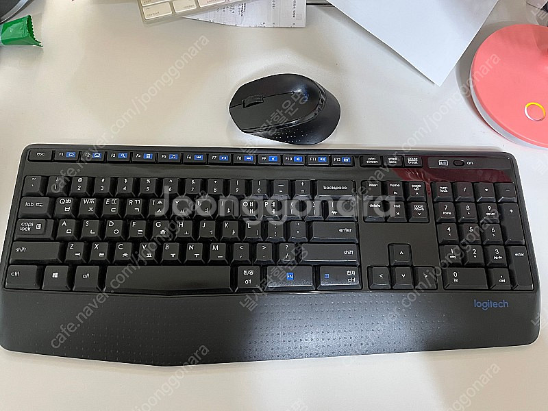 로지텍 Mk345 키보드 마우스 세트 팝니다 키보드마우스스피커 중고나라