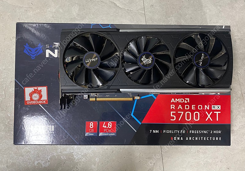 5700xt radeon nitro 라데온 니트로 박스... | CPU/메인보드 | 중고나라