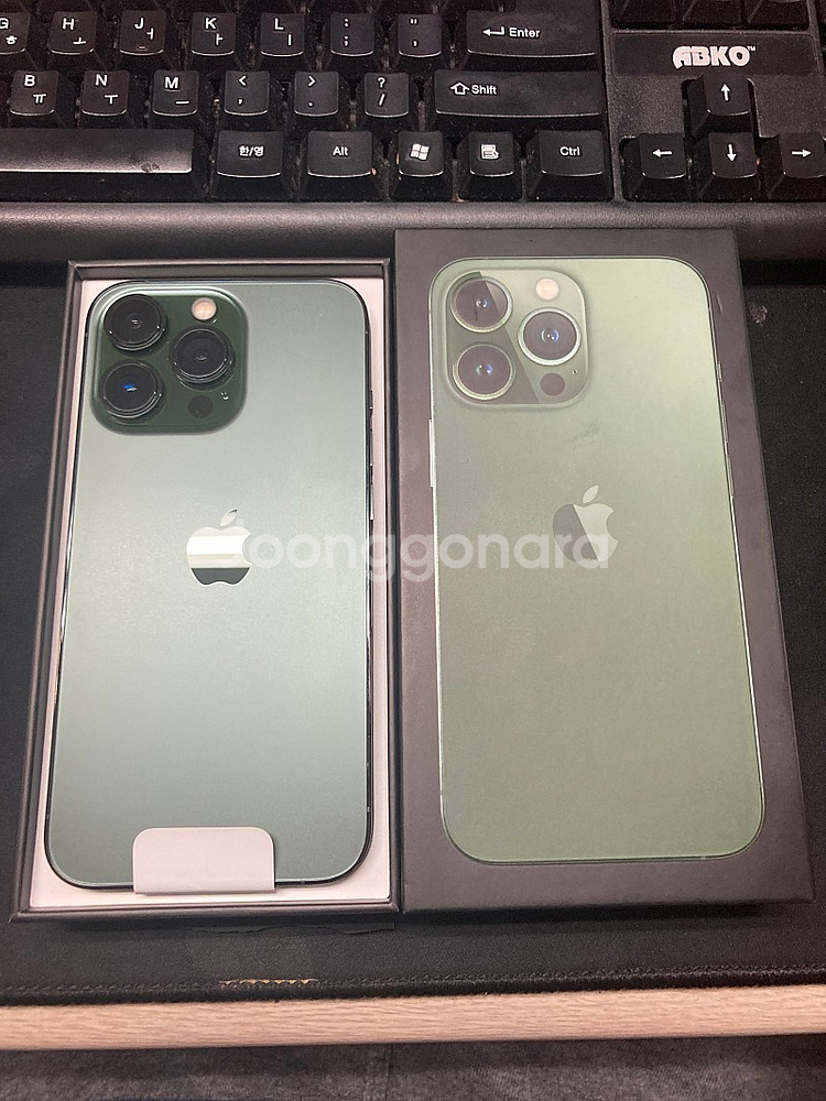 부산 아이폰13프로13PRO 알파인그린 118만원 25... | 삼성 | 중고나라