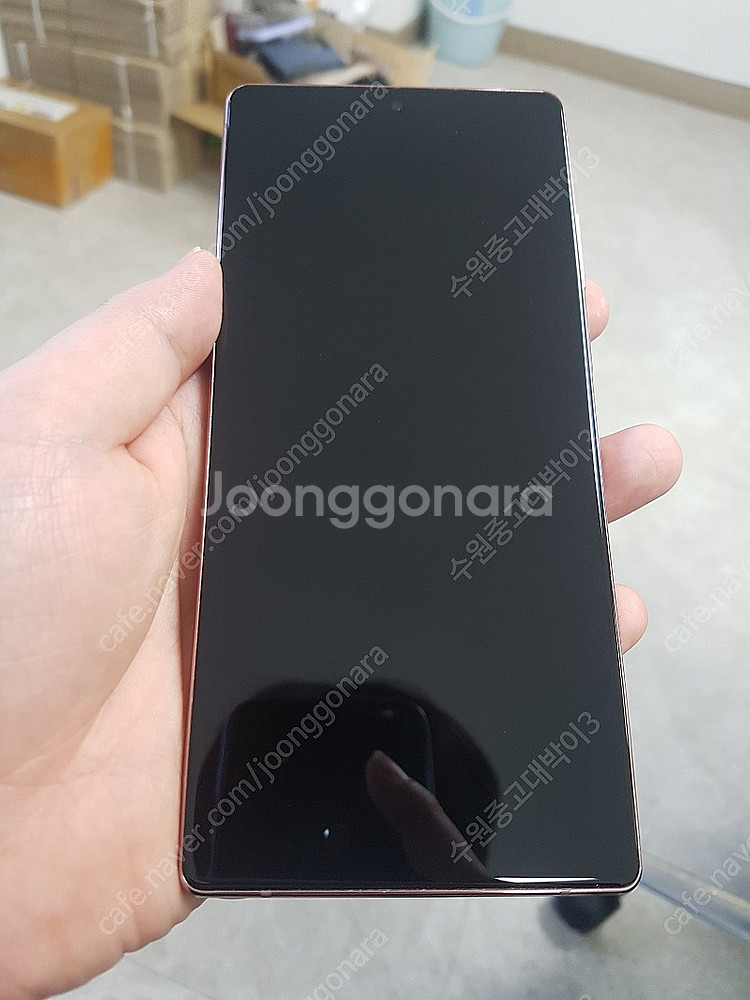 갤럭시노트20 N981 SK 브론즈 256GB 42만 ... | 스마트폰 | 중고나라