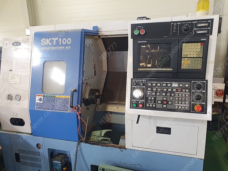 WIA SKT 6인치 CNC선반 판매합니다. / 임대도... | 금형공작 | 중고나라