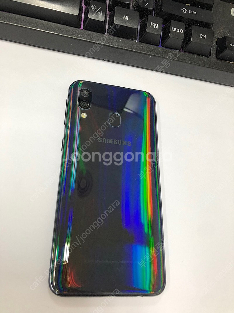 174672 SK 갤럭시A40 블랙 A급 64GB 무잔... | 삼성 | 중고나라