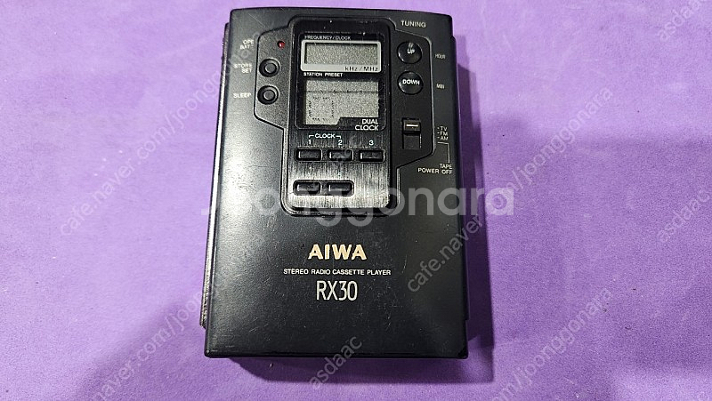아이와 Aiwa HS-RX30 미확인 워크맨 판매 | 이어폰/헤드폰 | 중고나라